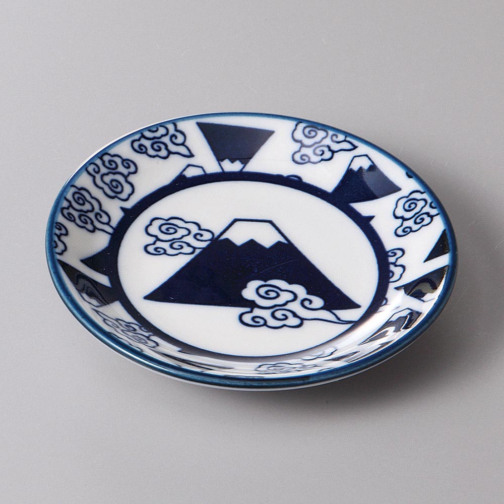 326-27-48J 和文様 富士3．0皿 和皿