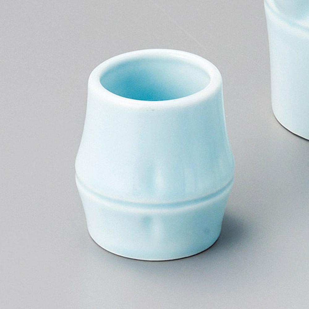 482-63-79J 水青磁楊枝入 卓上小物・カスター