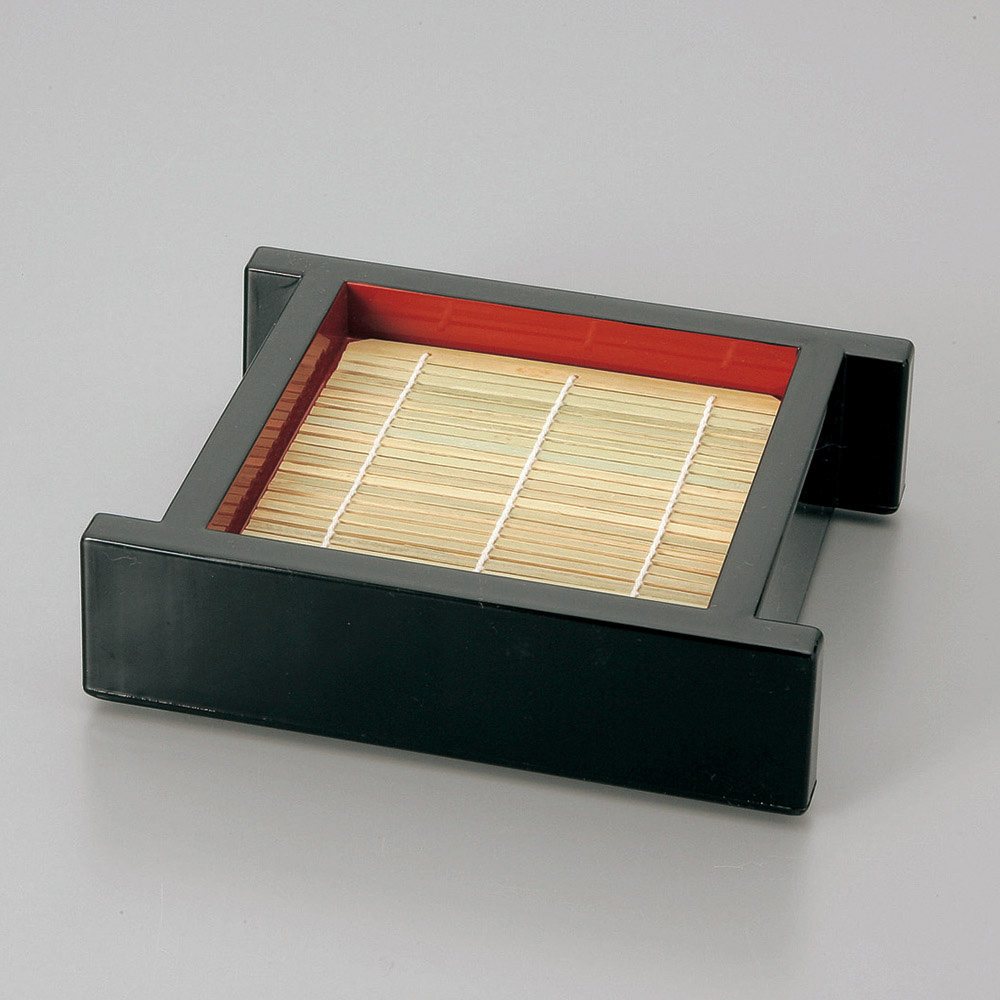 888-27-27H 竹ス 115×117 漆器